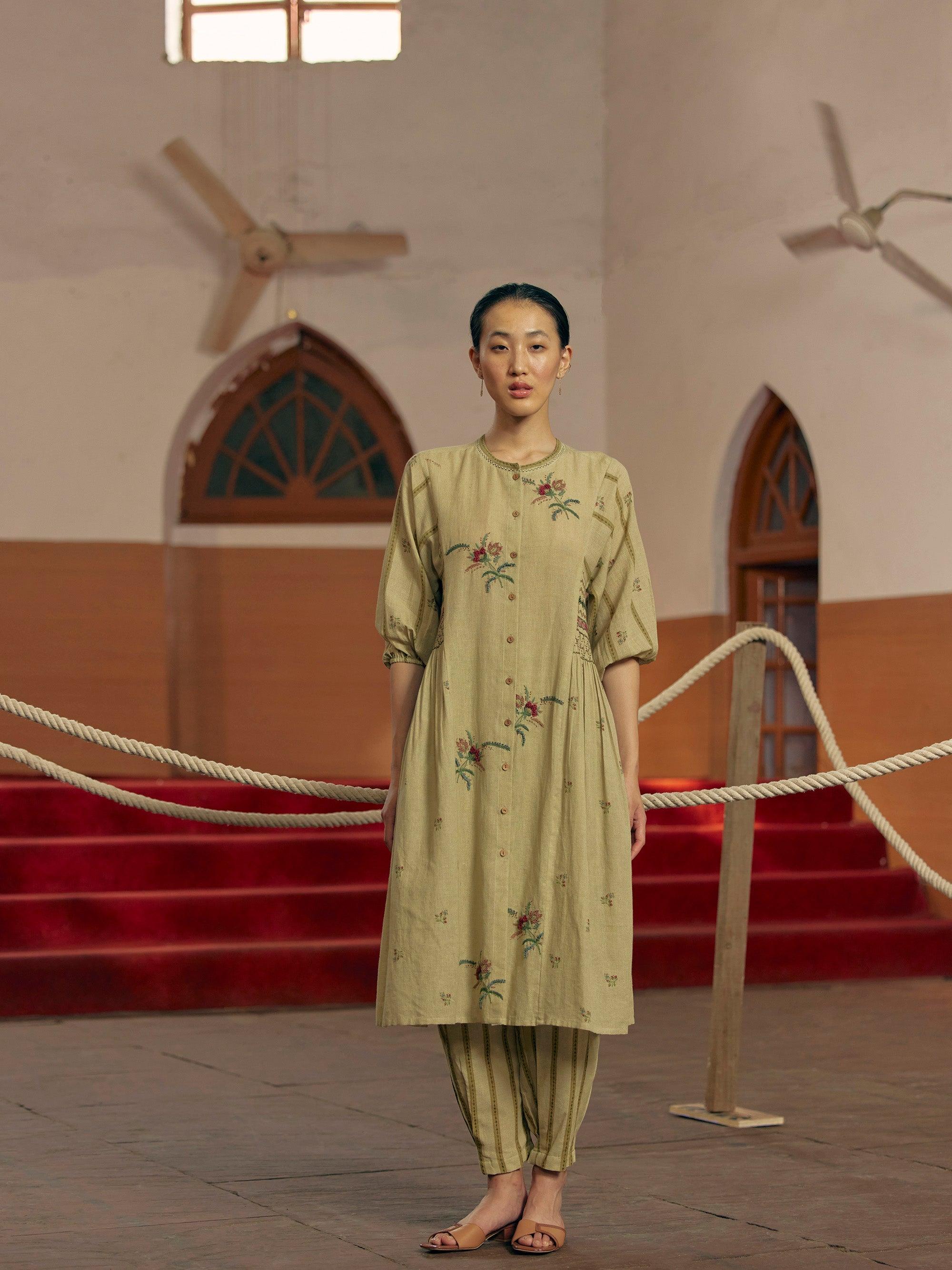 Shop Regent Print Cascade Top & Bottom Set Online – Cord Studio