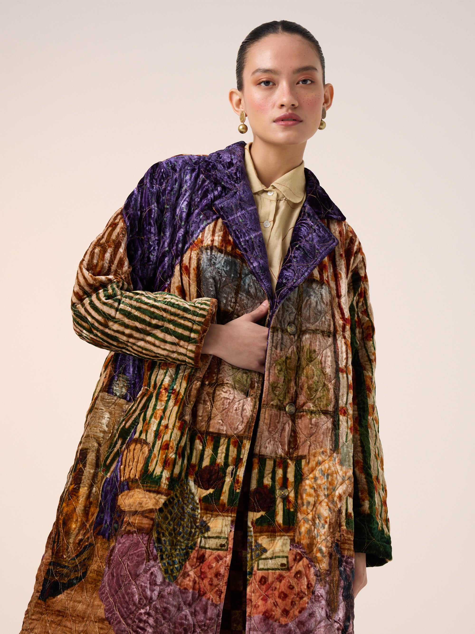 Norma Jacket in Home Alone Print – Cord Studio