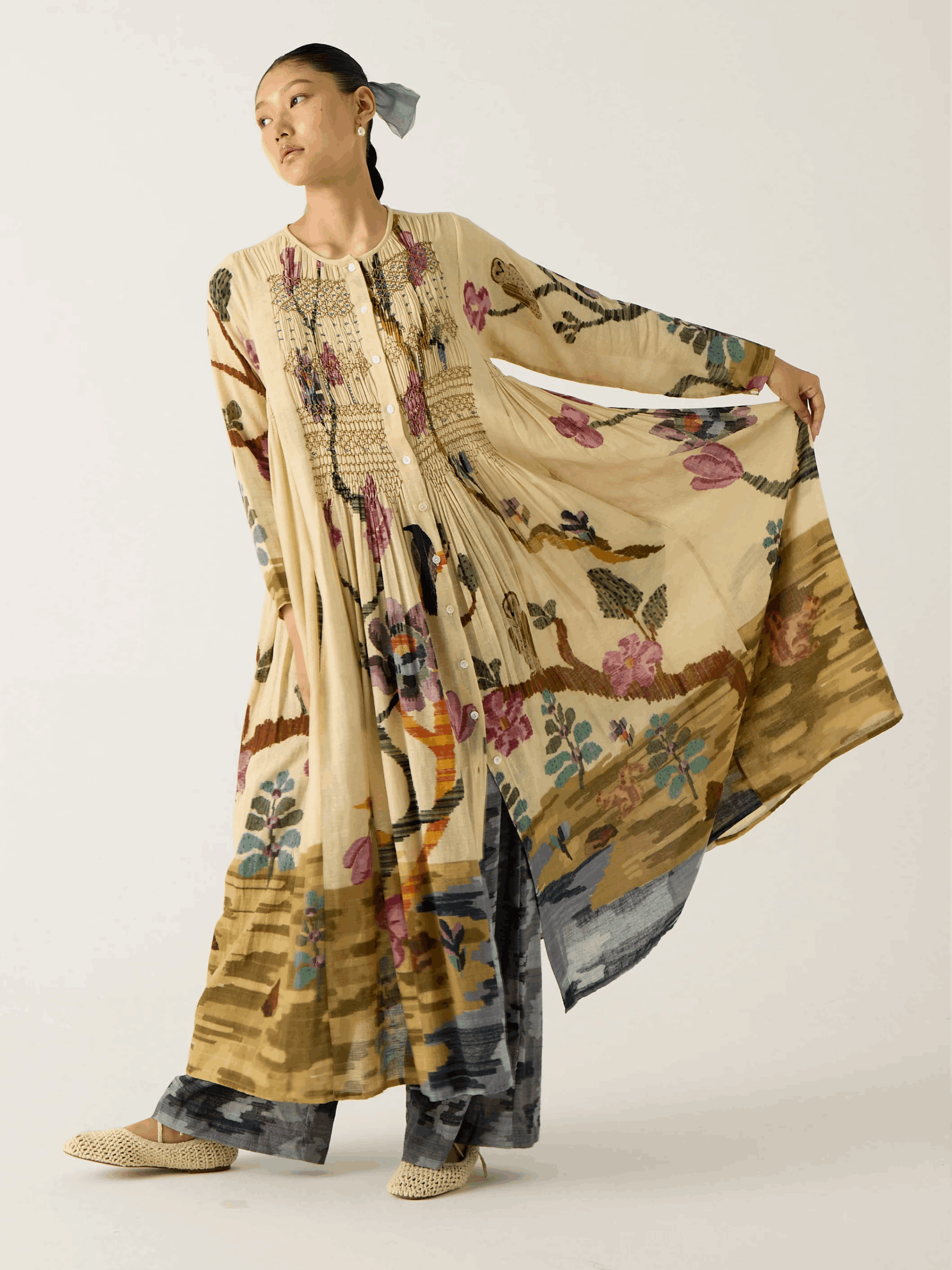 Safari Print Frida Dress – Cord Studio