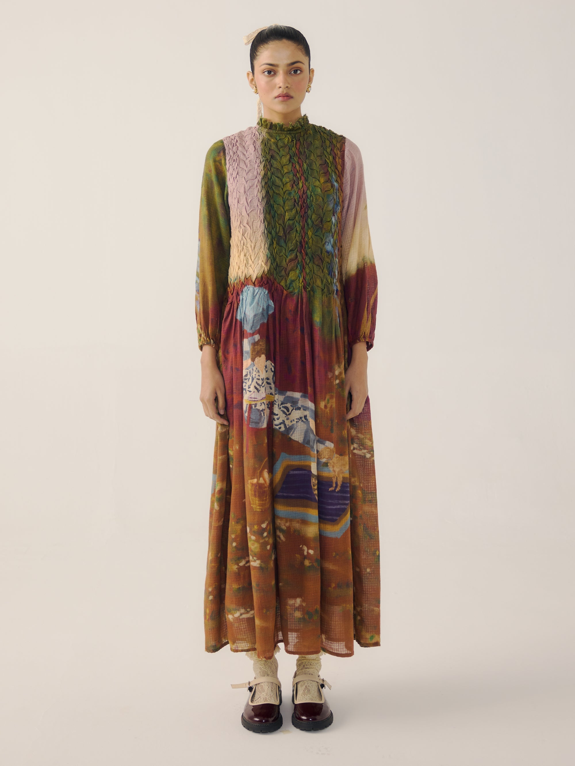 Lakeside Hand-Smocked Cotton Maxi June Dress | Cord – Cord Studio