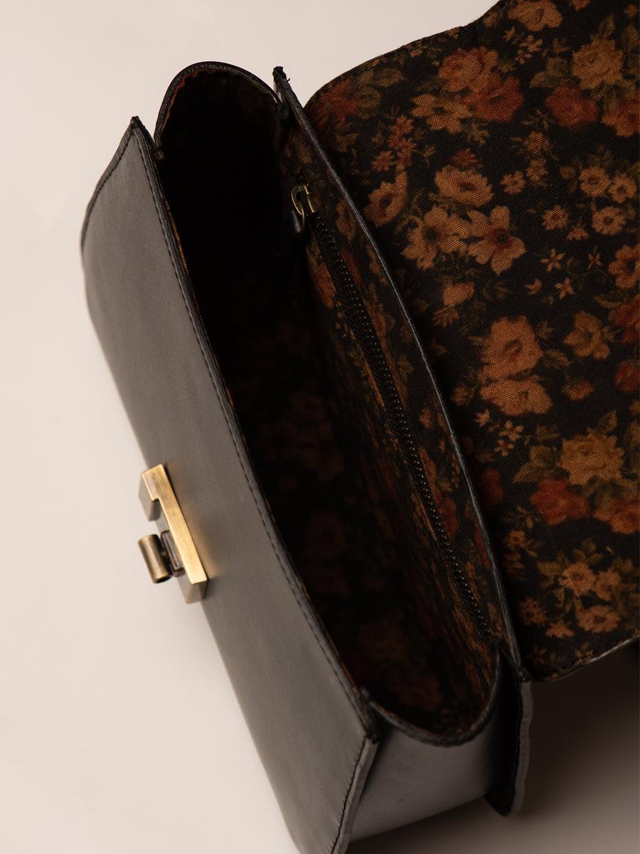 Poem Bag | Black Handcrafted Women Bag Online | Cord Studio